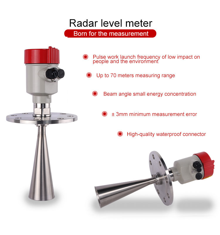 Radar level meter for river, Radar level meter, radar type level sensor ...