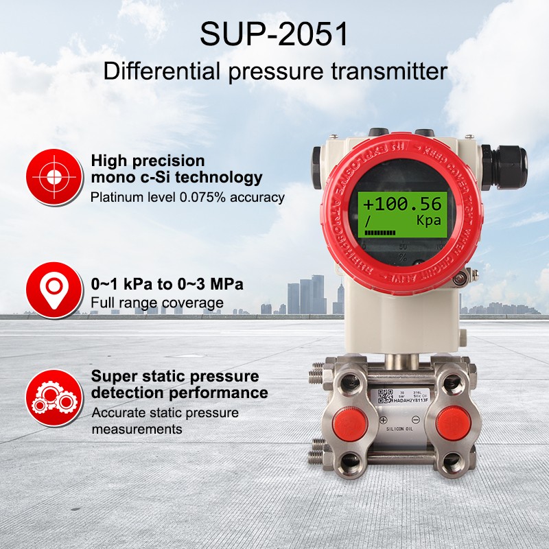 Differential Pressure transmitter, differential Pressure sensor - Meacon