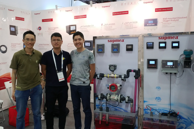 Supmea attends in Singapore International Water Week - Meacon Automation
