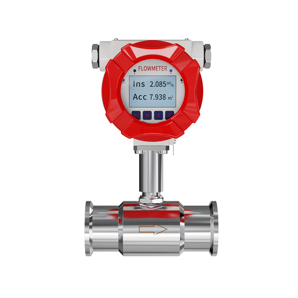 Turbine flow meter thread connection,digital turbine flowmeter - Meacon